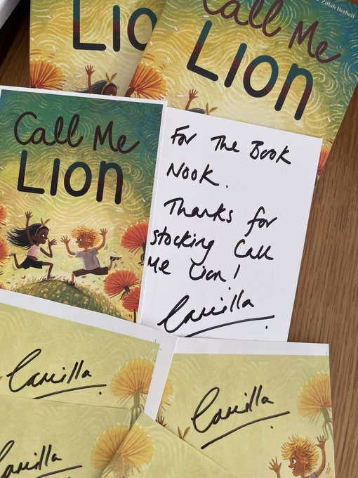 *Signed bookplate* Call Me Lion by Camilla Chester – The Book Nook